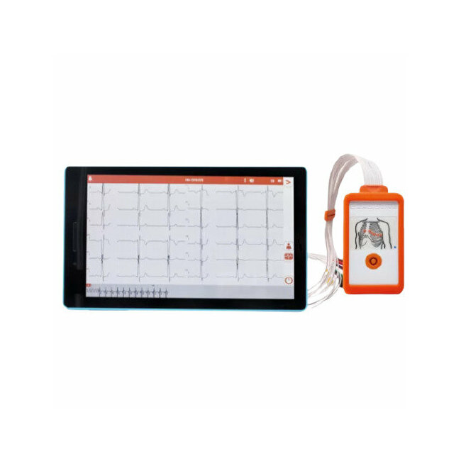 Digital ECG device Cardioline Touch ECG HD+ for Android (with 10 inch ...
